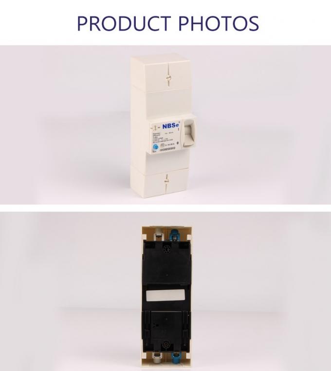 440V Residual Current RCBO Circuit Breaker Copper With Overcurrent ...